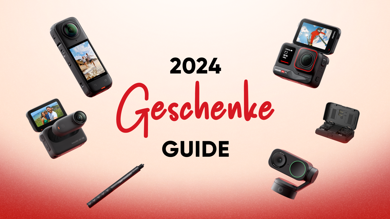 Geschenke Guide 2024: Kameras und Ausrüstung für alle